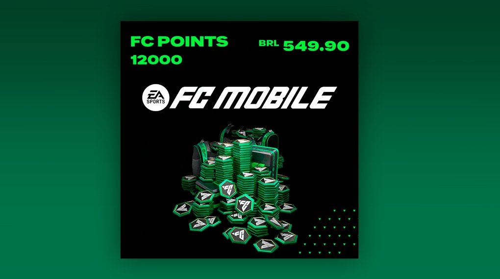 EA Sports FC Mobile Points 12000 (Brasil) | Hype Games