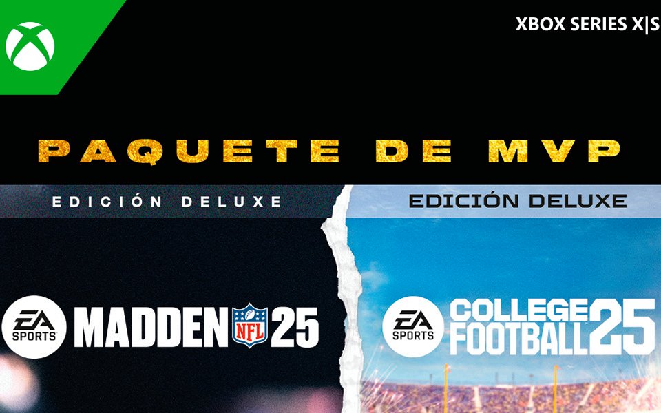 EA SPORTS MVP BUNDLE (MADDEN NFL 25 Deluxe Edition & College Football ...