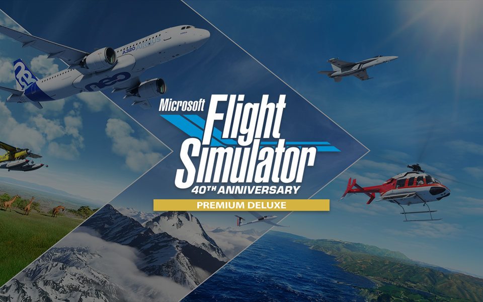Flight Simulator 40th Anniversary Premium Delux Edition - Xbox Series X ...