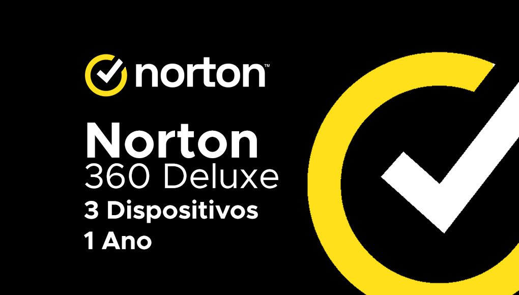 Norton 360 Deluxe - 3 Dispositivos - 1 Ano | Hype Games